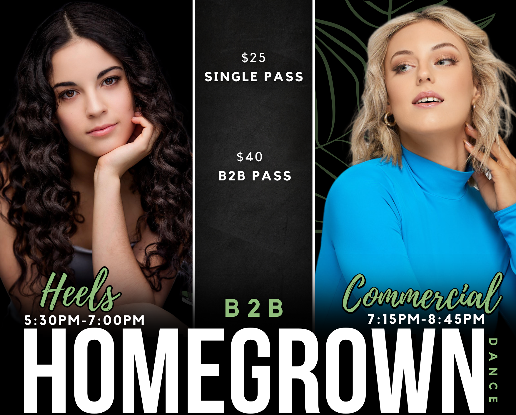 B2B POSTERS (2) – Homegrown Dance
